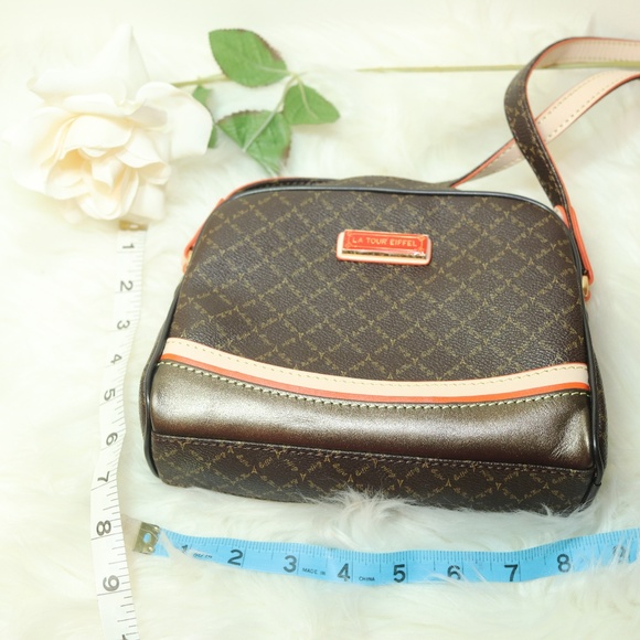 La Tour Eiffel | Bags | Nwot La Tour Eiffel Small Brown Leather Handbag ...